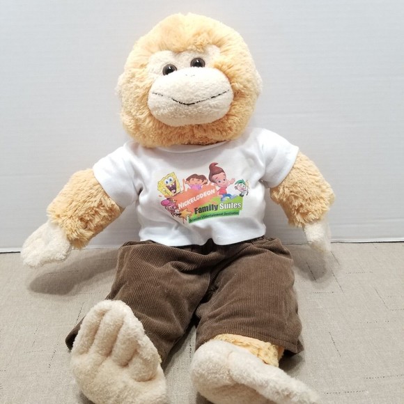 Bear Factory | Toys | The Bear Factory Monkey Plush Stuffed Animal 6 ...